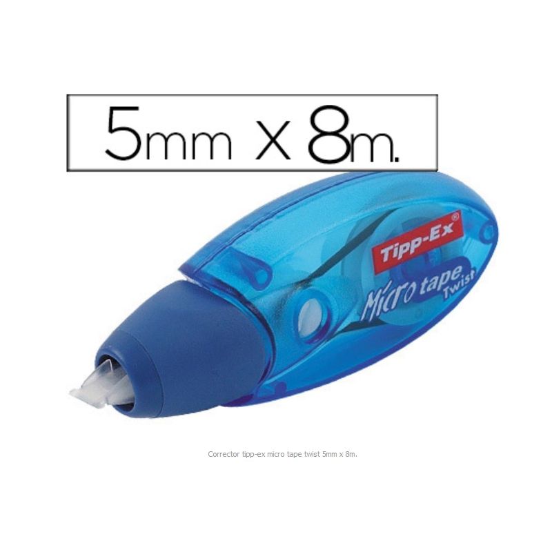 CORRECTOR TIPP-EX MICRO TAPE TWIST 5MM X 8M - Alfil.be