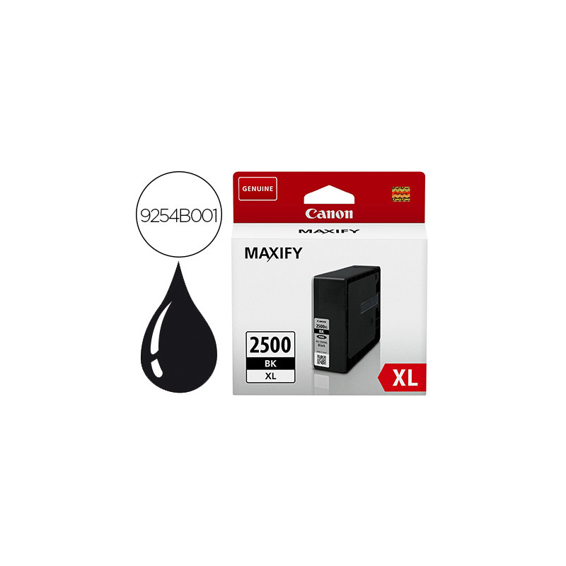 INK-JET CANON PGI 2500 XL MAXIFY IB4050 / MB5050 / MB5155 / MB5350 ...