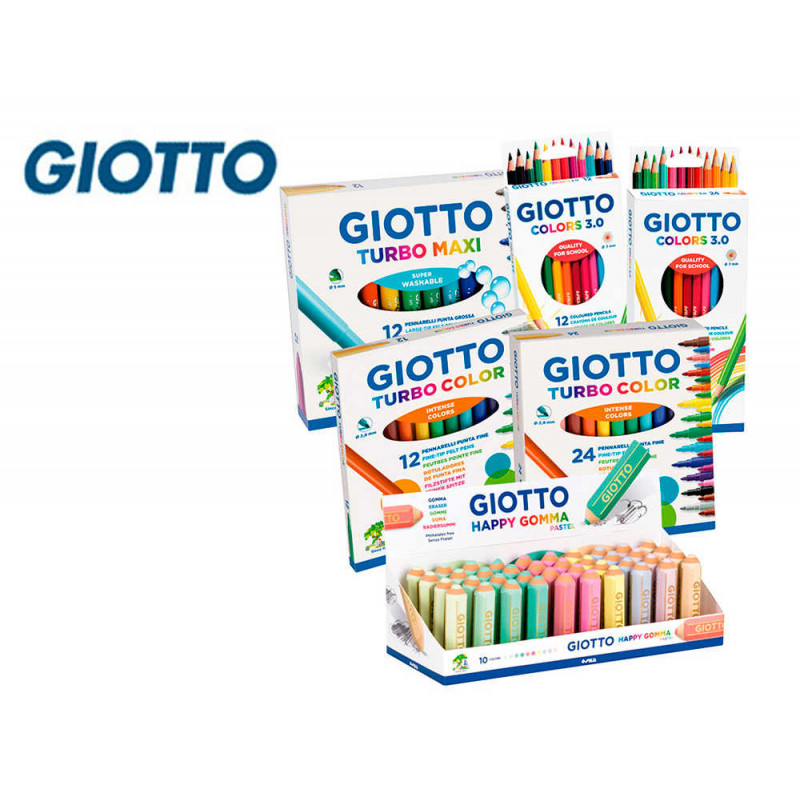 LOTE GIOTTO DIBUJA Y COLOREA VUELTA AL COLE 2021