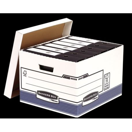CAJON FELLOWES CARTON RECICLADO PARA ALMACEN. DE ARCHIVO CAPACIDAD 4 CAJAS DE ARCHIVO TAMAÑO ...